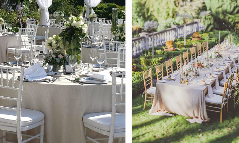 Tablecloths – Black and White Party Rentals